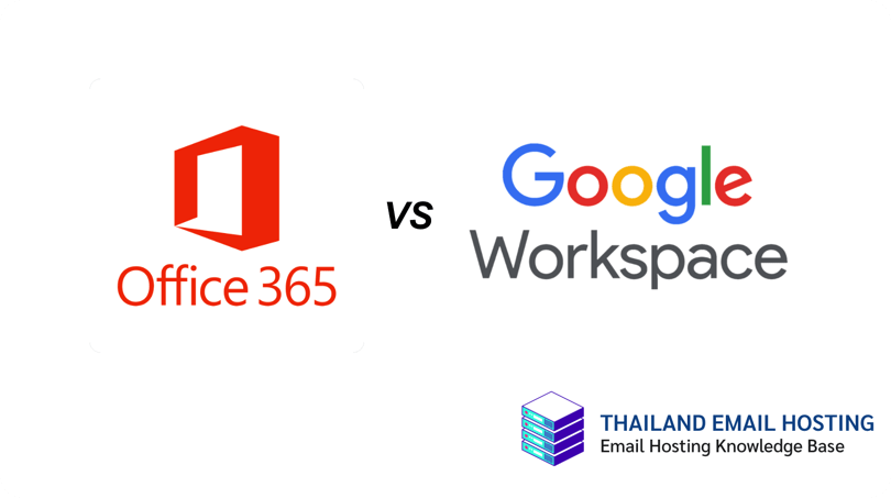 MS365 VS Google Workspace VS Mail Server ต่างกันอย่างไรแบบไหนเหมาะกับ ...